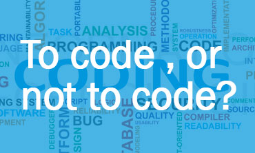 Your website: to code or not to code
