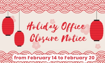 Holiday Office Closure Notice